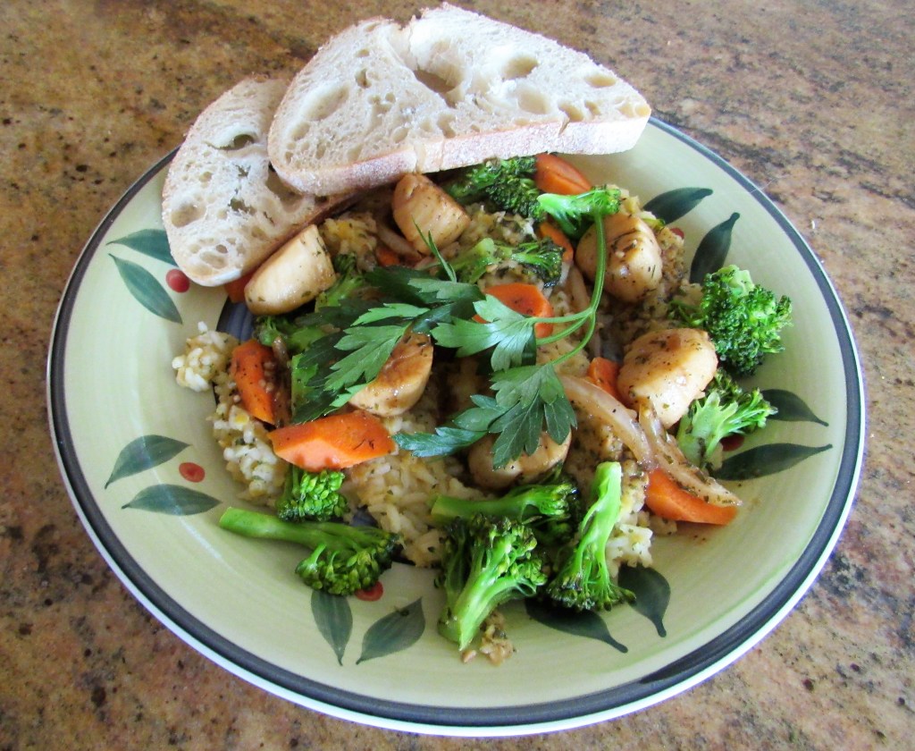 Scallops and Vegetables with Tarragon-Lime Butter Sauce – A Jeanne in ...