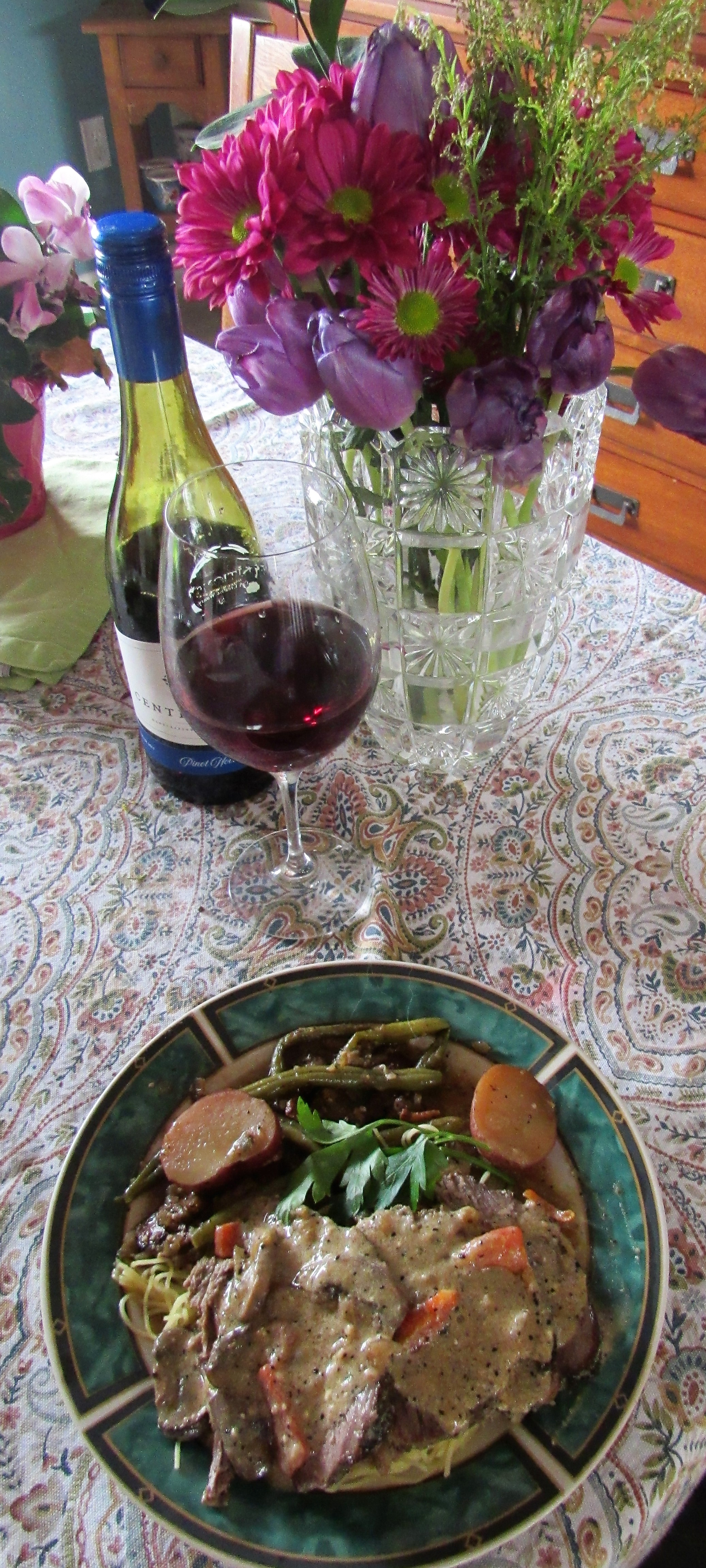 Slow Cooked Dijon Beef with Mushrooms – A Jeanne in the Kitchen