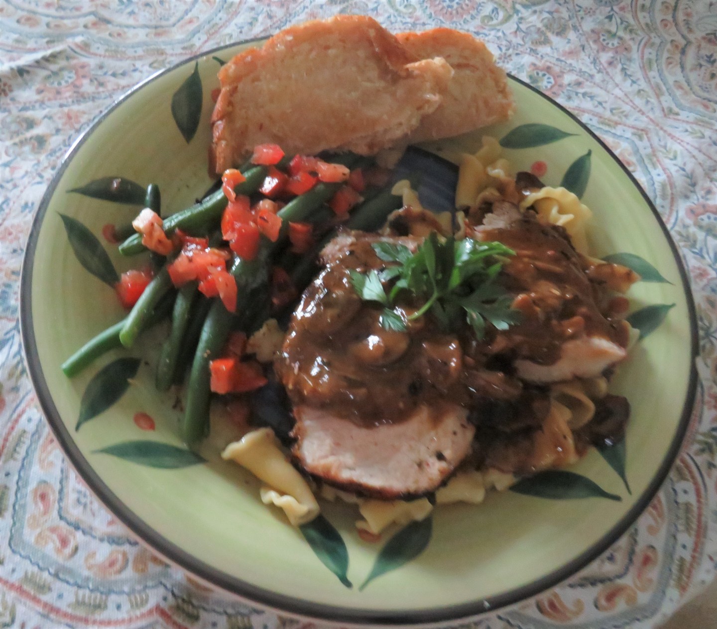 Seared Pork with a Brandy-Mushroom Cream Sauce – A Jeanne in the Kitchen