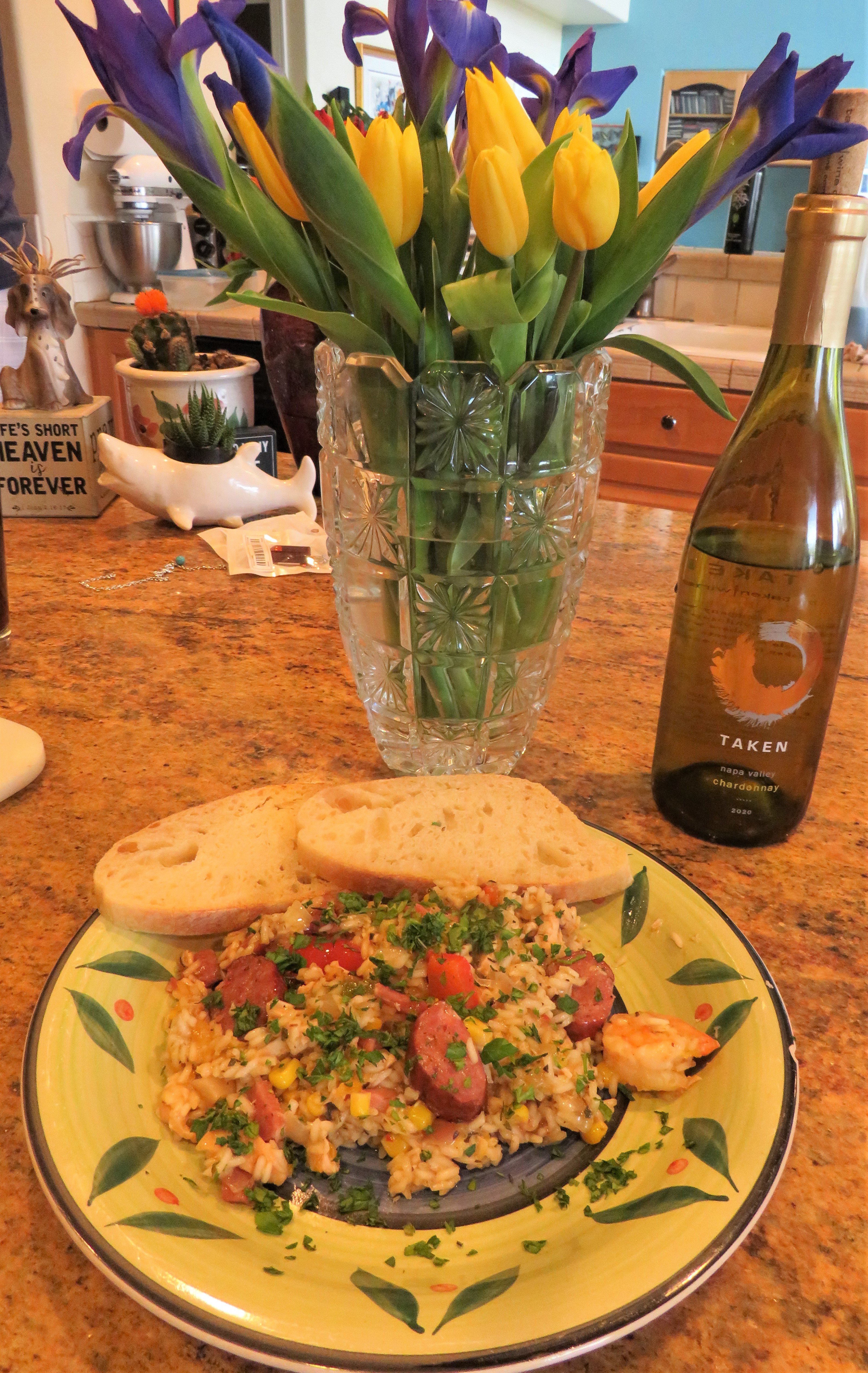 A Spring Paella – A Jeanne in the Kitchen