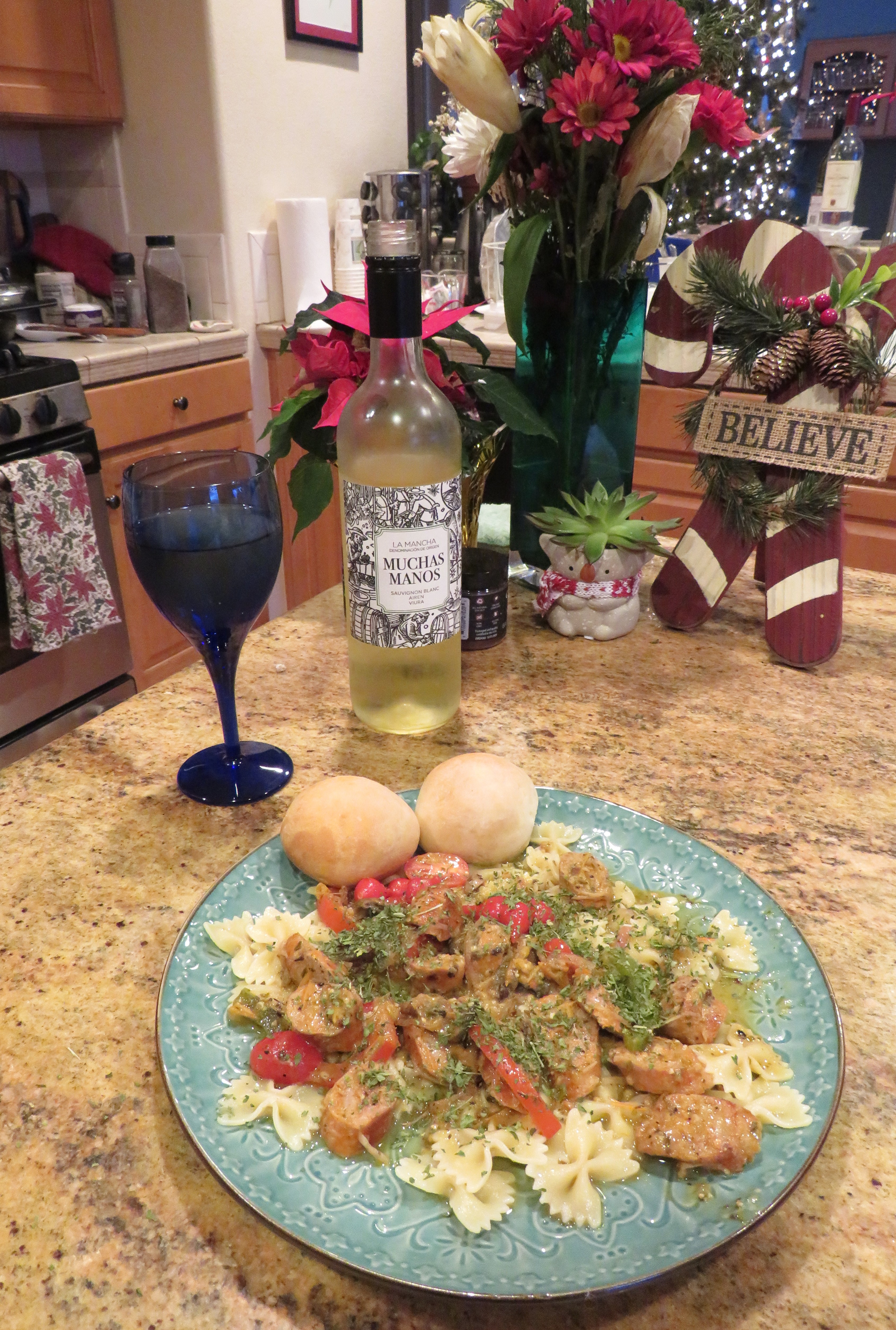 Hot Links & Pasta – A Jeanne in the Kitchen